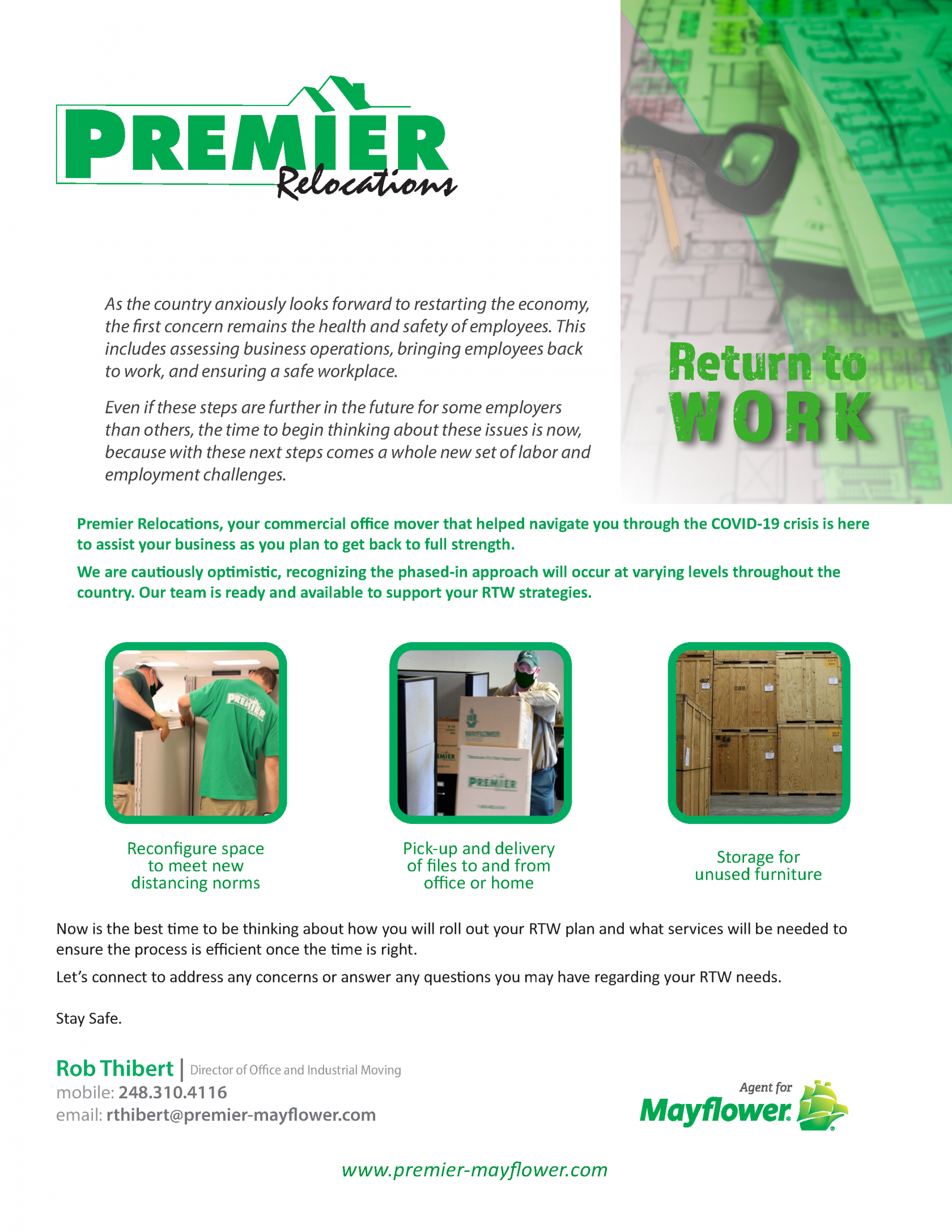 Premier Return To Work Plan: We'll Be Here When You're Ready - Premier ...